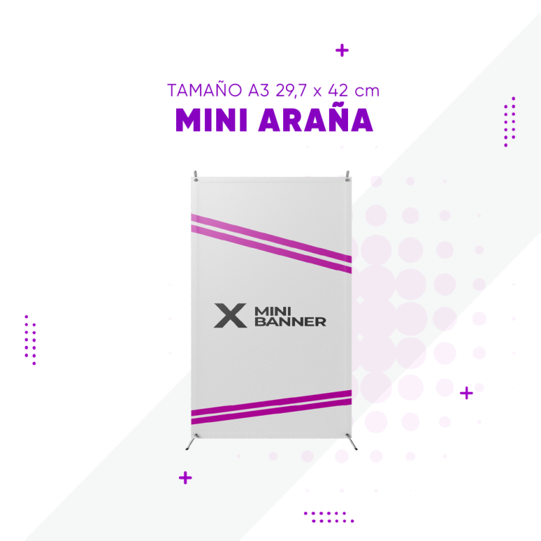 Mini X banner Exhibidor Para Counter – Creativeprint