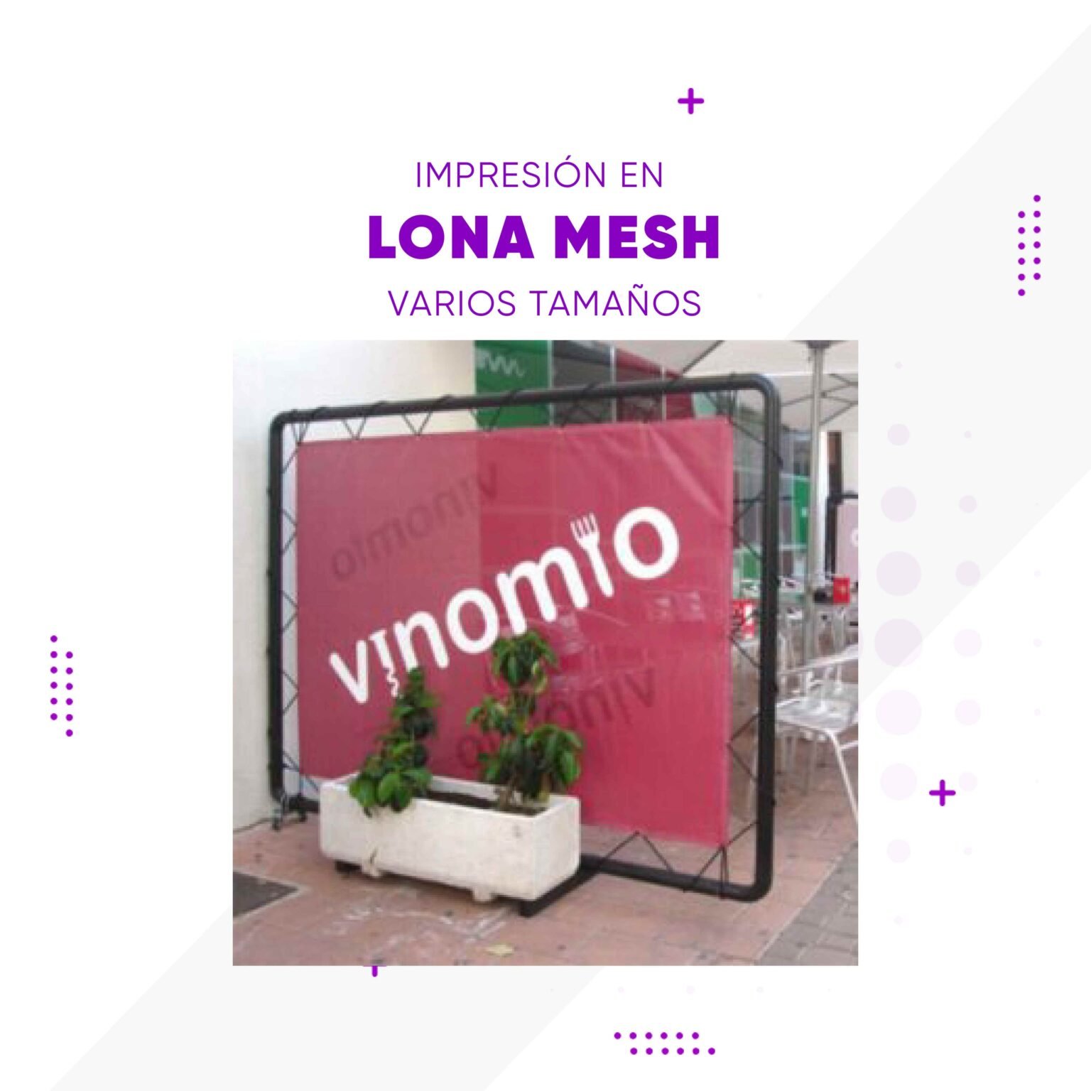 Lona Mesh Microperforada – Creativeprint