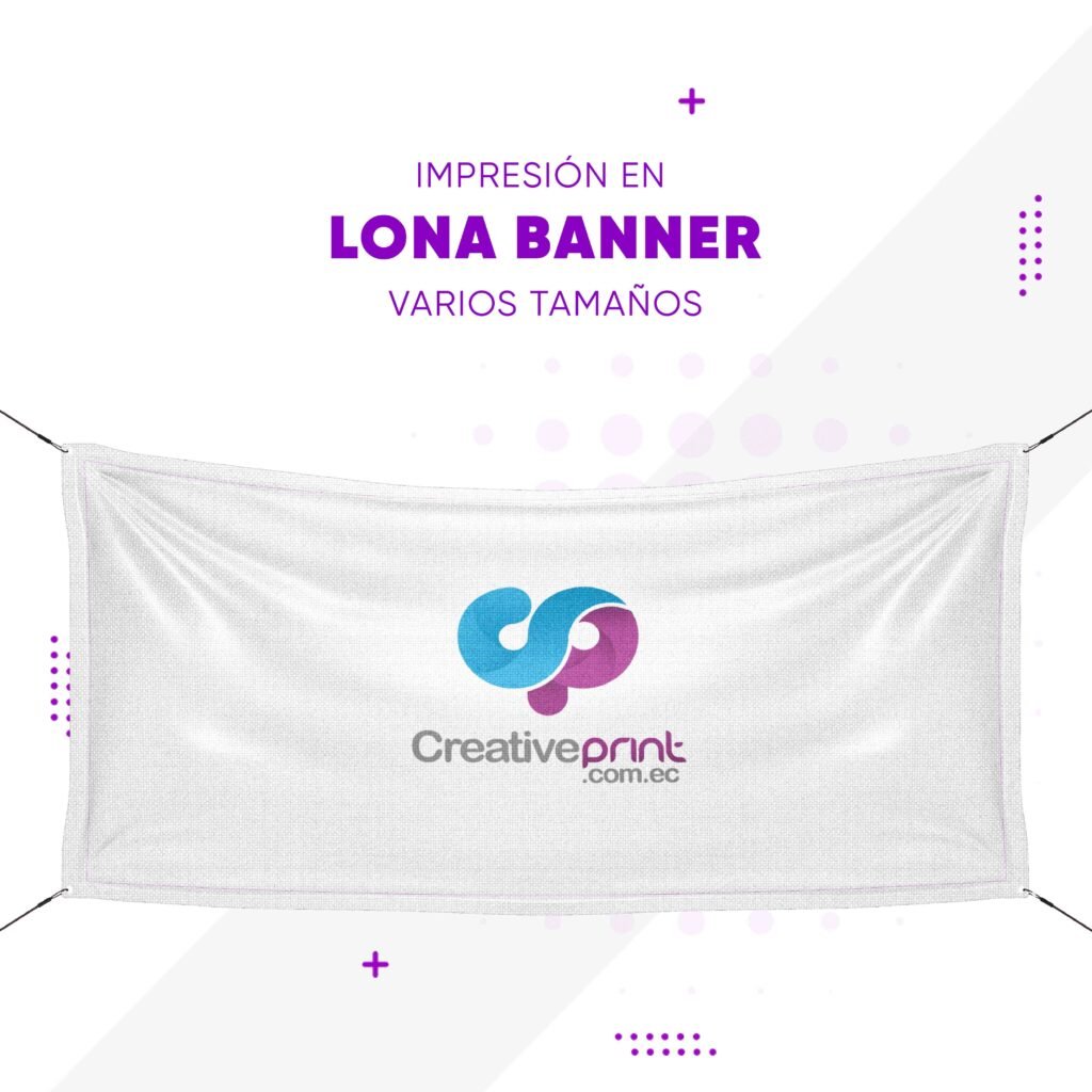 Impresión de Lona o Banner – Creativeprint
